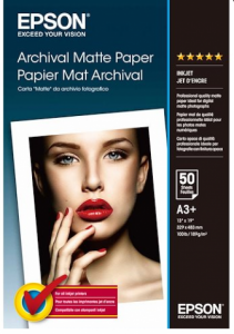 Pack 2 A3+ Archival Matte 50f EPSON soit 100f - AllPages